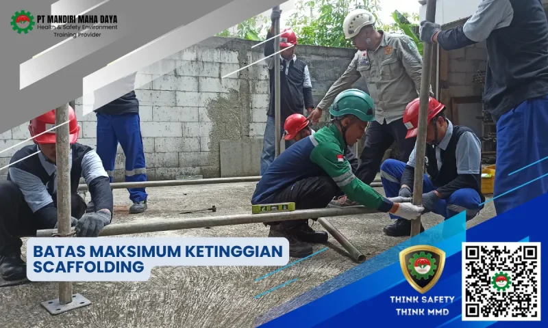Batas Maksimum Ketinggian Scaffolding yang Aman Dibangun dalam Konstruksi